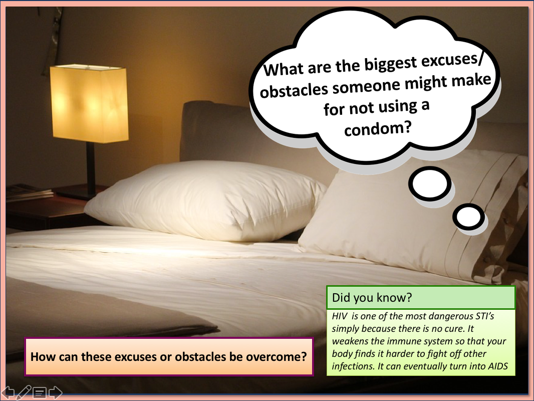 Condom Lesson - How to put one on - Amped Up Learning