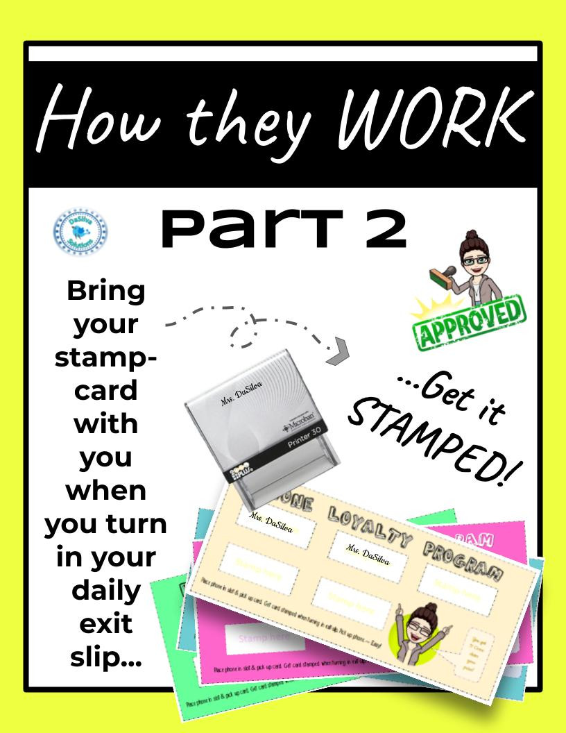 Class Coupons & Phone Station: Positive Reinforcement Classroom ...