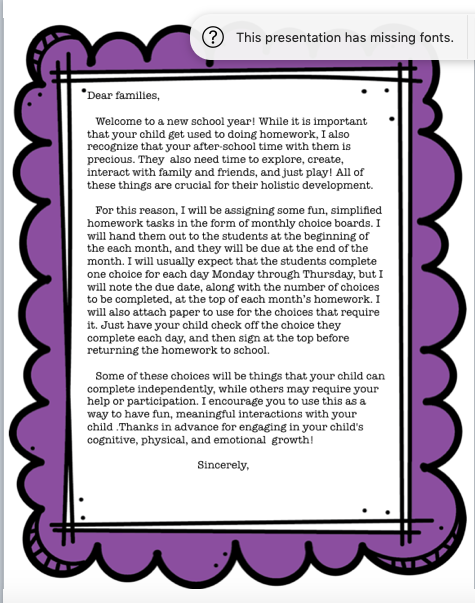 Kindergarten Homework Choice Boards for All Year - Amped Up Learning