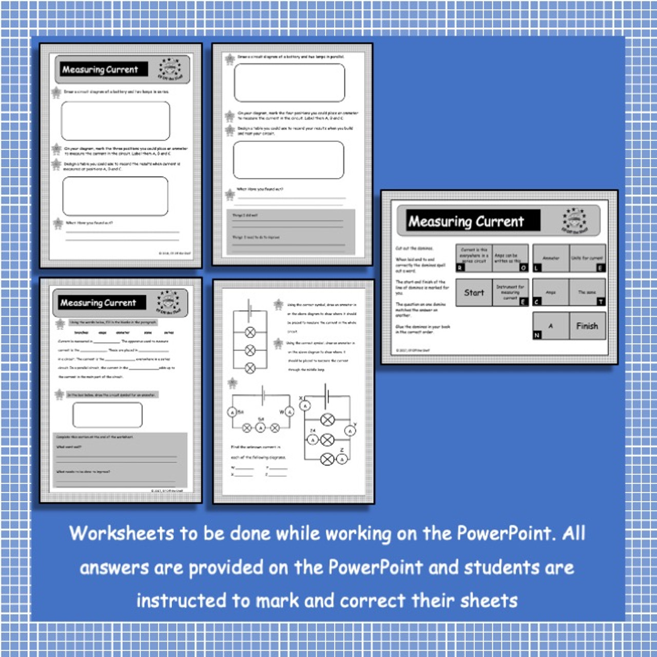 Current in Series and Parallel Circuits Distance Learning for Middle ...