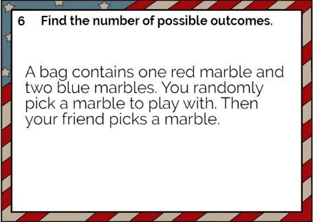 Fundamental Counting Principle: 20 Task Cards - Amped Up Learning