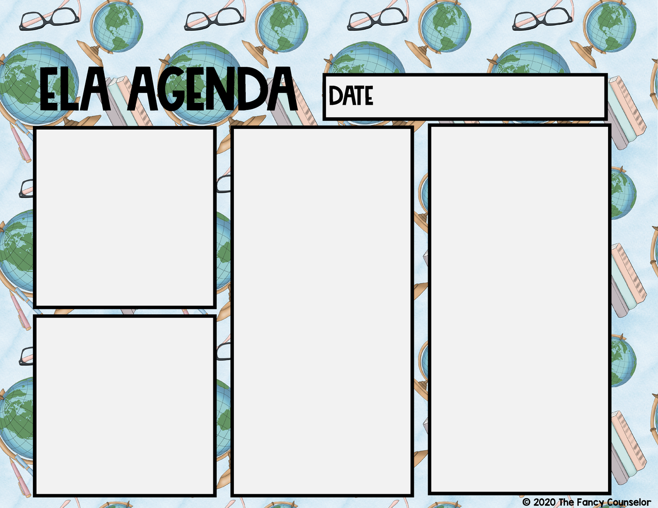 Distance Learning Google Slides Editable Daily Agendas Back to School ...