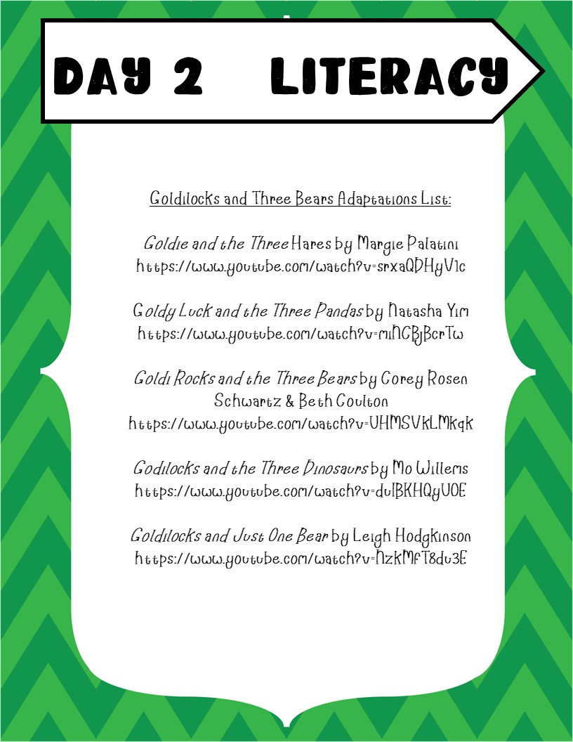 3rd Grade Literacy Activities Week 1 - Amped Up Learning