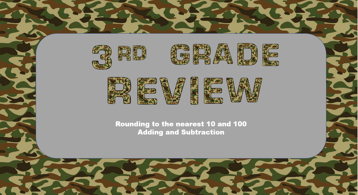 3rd Grade Math Review Games (3 in pack) - Amped Up Learning