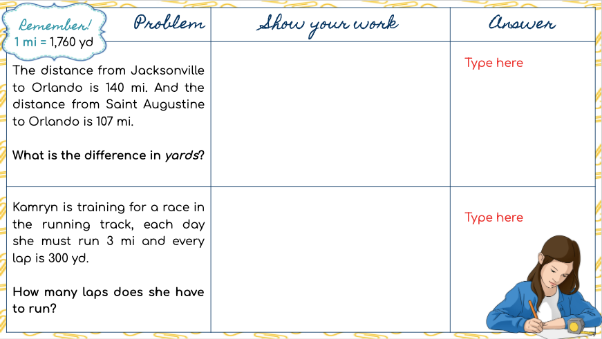 Measurement Customary System Length Digital Project - Amped Up Learning