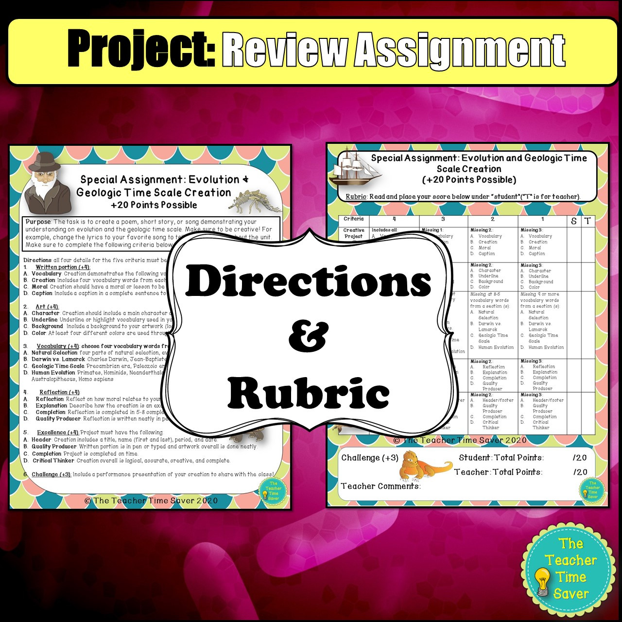 Evolution and Natural Selection Notebook Bundle - Amped Up Learning