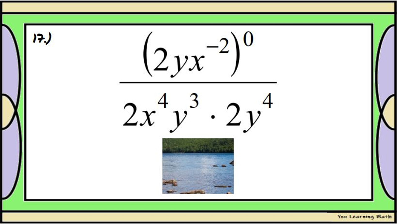 Applying the Properties of Exponents