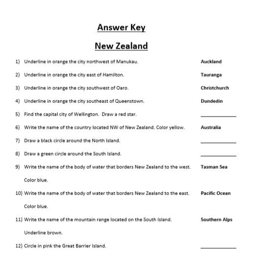 Australia and Oceania Map Scavenger Hunt Bundle - Amped Up Learning