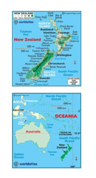 Australia and Oceania Map Scavenger Hunt Bundle - Amped Up Learning