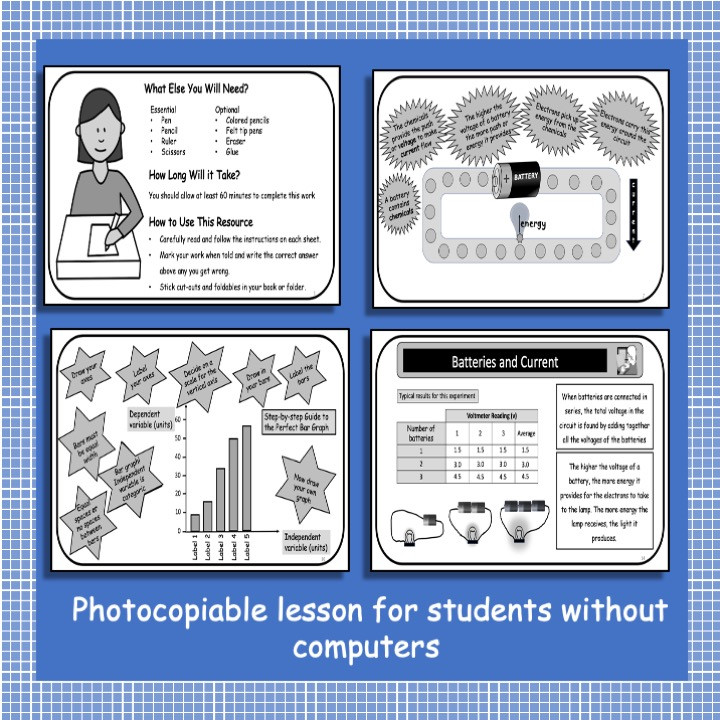 Batteries and Current Explained Distance Learning and Homeschool for ...