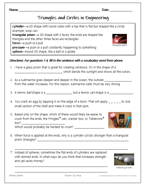 STEM Engineering Design Process Activity and Reading Passage
