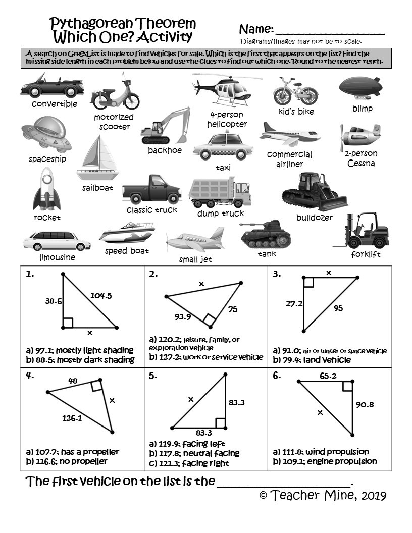 Quadrilaterals Inscribed in a Circle - Which One? Activity