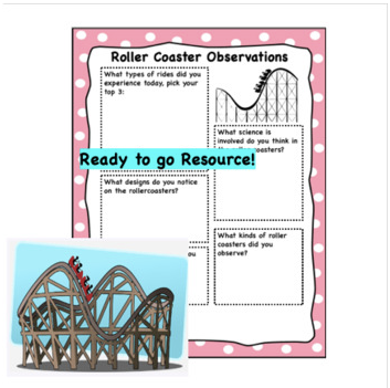 Virtual Field Trip to the Amusement Park- Ride the Rollercoasters ...