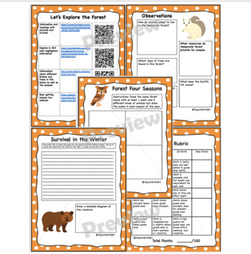 Virtual Field Trip to the Forest