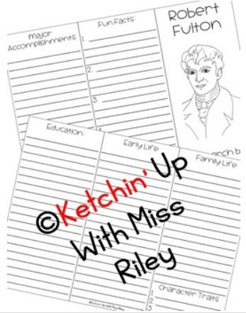 Robert Fulton Research Packet - Amped Up Learning