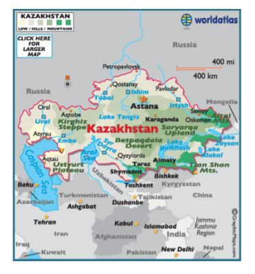 Six Regions of Asia Map Scavenger Hunt - Amped Up Learning