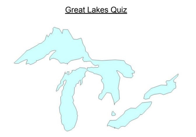 Great Lakes Quiz - Amped Up Learning