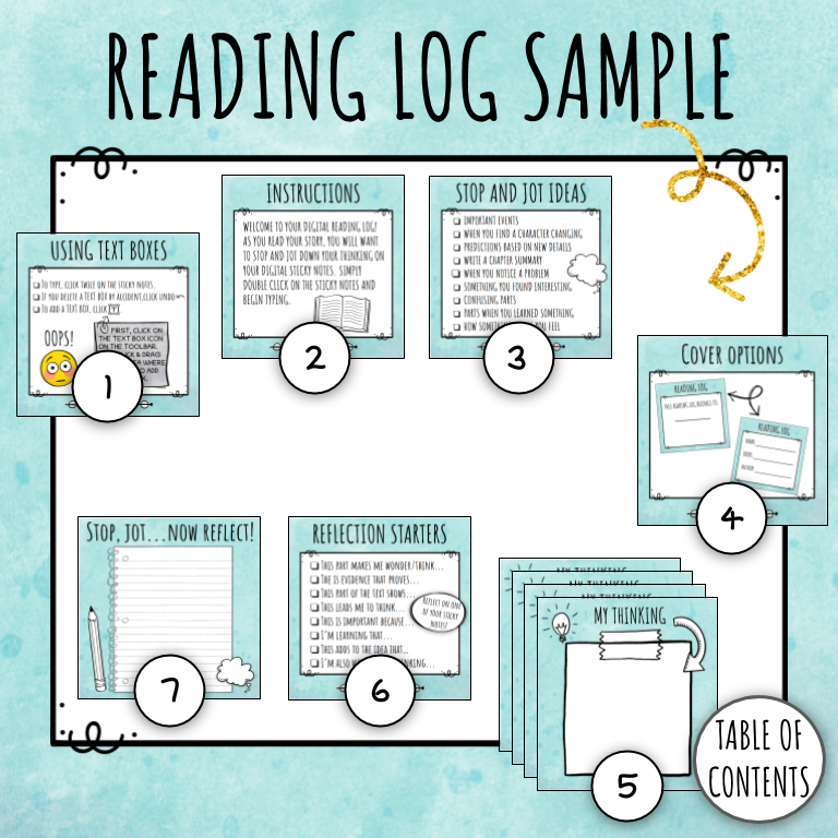 Digital Reading Log - Perfect for Google Classroom
