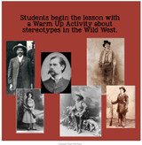 Legends of the Wild West - Living Monuments Groupwork Activity - Amped ...