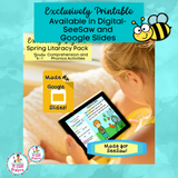 Exclusively Printable-Spring Literacy Home Learning Packet|Distance ...