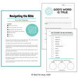How to Find Verses in the Bible | A Sunday School Lesson