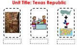 Republic of Texas Vocabulary Activity - Amped Up Learning