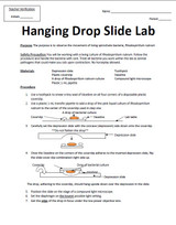 Bacterial Hanging Drop Slide Lab Manual