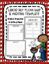 Labor Day Flow Map & Writing - Amped Up Learning