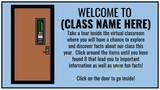 Virtual Open House- General and Science Themed! TWO Editable Google Slides!
