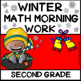 2nd Grade Morning Work - Math - Winter - Amped Up Learning