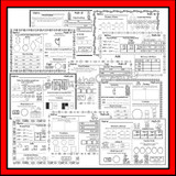 2nd Grade Morning Work - Math - All Year Bundle - Amped Up Learning