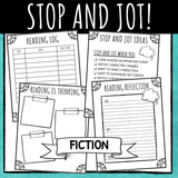 Stop and Jot Reflection Log / Journal (Nonfiction Text)