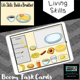 Life Skills: Build a Breakfast Boom Cards