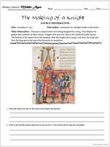 Middle Ages Primary Source Pack (Google Compatible) - Amped Up Learning