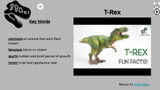 T-Rex Informational Text Reading Passage and Activities