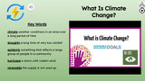 Climate Change Informational Text Reading Passage and Activities