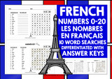 FRENCH NUMBERS 0-31 REFERENCE LIST - FREE