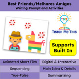 Writing Prompt and Activities: Joy and Heron Animated Short Film