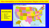 New Hampshire (50 States and Capitals) Informational Text and Activities