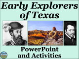 Texas History: Regions of Texas PowerPoint and Activities