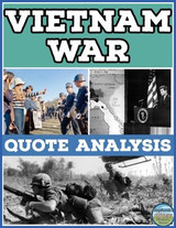 Vietnam War Bingo - Amped Up Learning