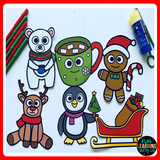 Christmas Elf Hat Craft - Freebie