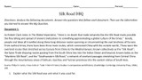 The Silk Road DBQ Activity - Amped Up Learning