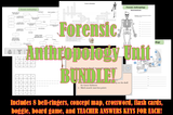 Forensic Anthropology Unit Bundle - Amped Up Learning