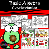 Cinco De Mayo Basic Algebra Color By Number Worksheets - Amped Up Learning