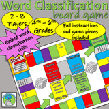 Word Classification Board Game -up to 8 players - Amped Up Learning