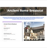 Ancient Civilizations Digital Breakout Bundle - Amped Up Learning