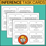 Inference Task Cards - Amped Up Learning
