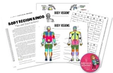 Body Region Bingo- PowerPoint Game, Bingo Card, Call Sheets and ...