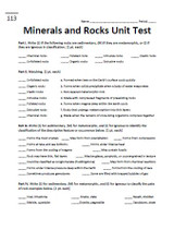 Mineral Identification Lab | Rocks and Minerals Activity for Earth ...
